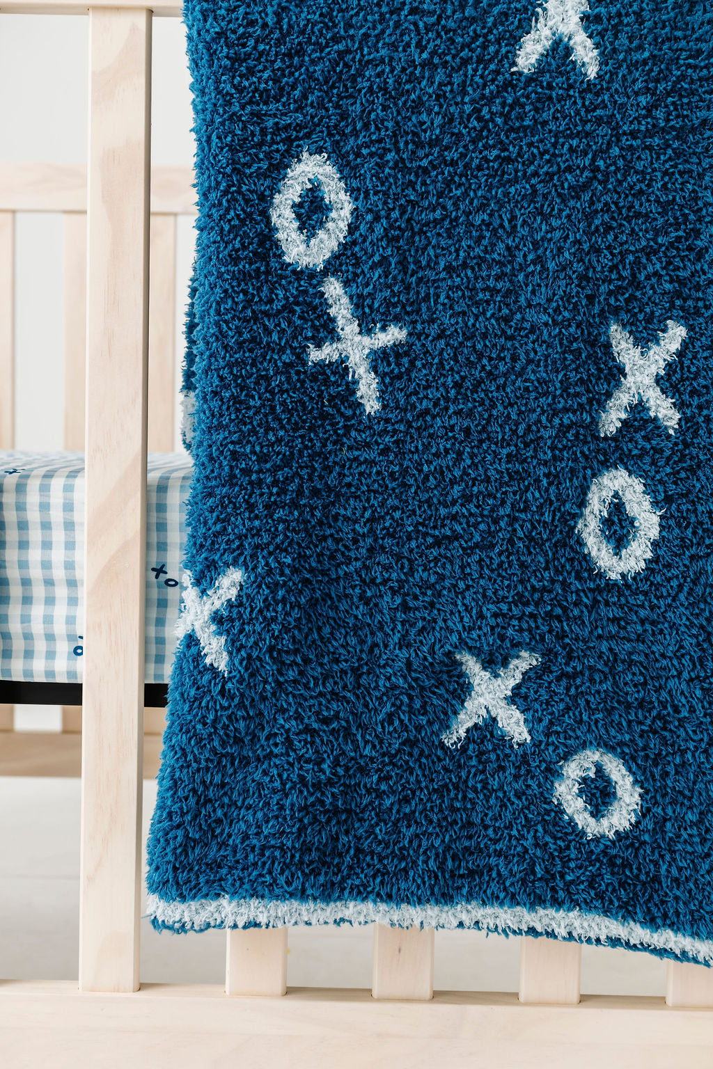 Blue XOXO Plush Blanket – In My Jammers