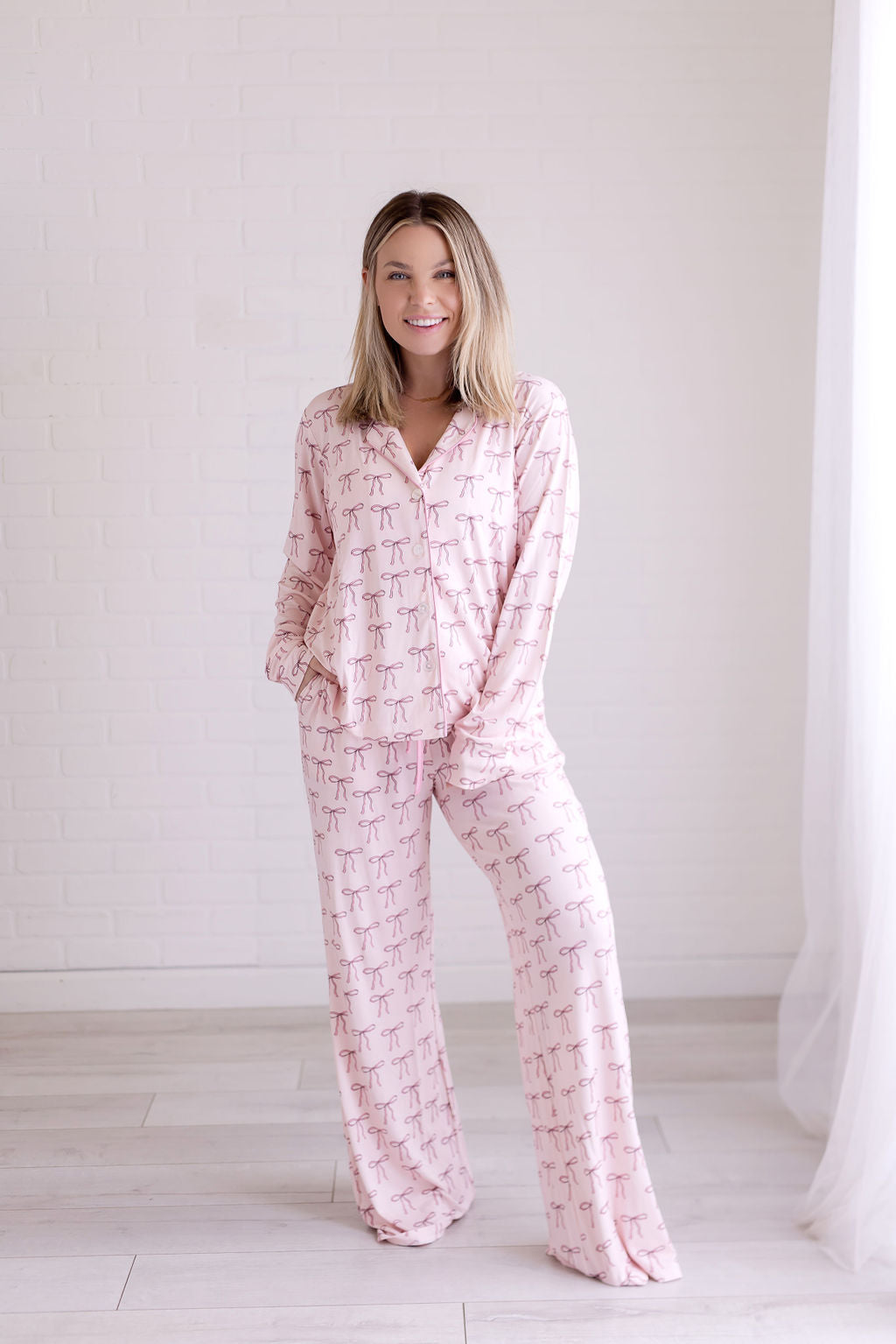 Pink Bow Women's Set | In my Jammers