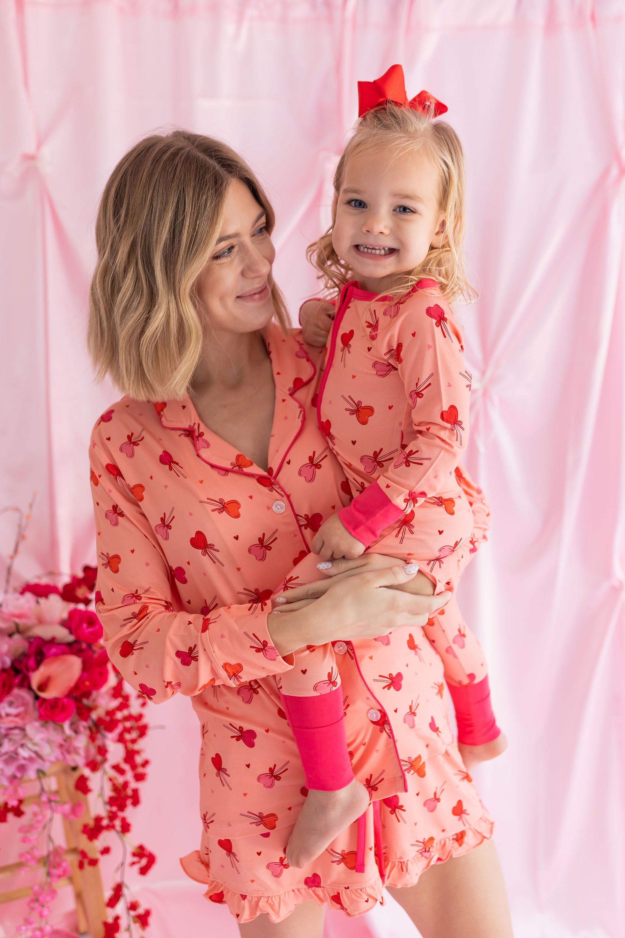 Pink Sugar Rush Women's Long Sleeve Short Set – In My Jammers